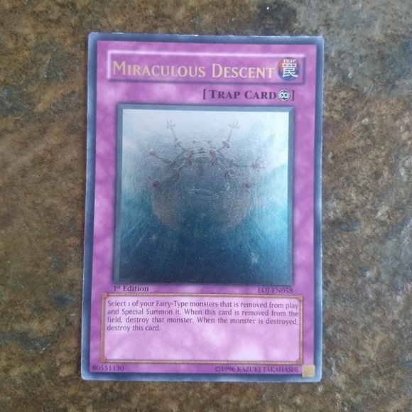 Komani | Toys | Yugioh Yugioh Konami Card Miraculous Descent | Poshmark